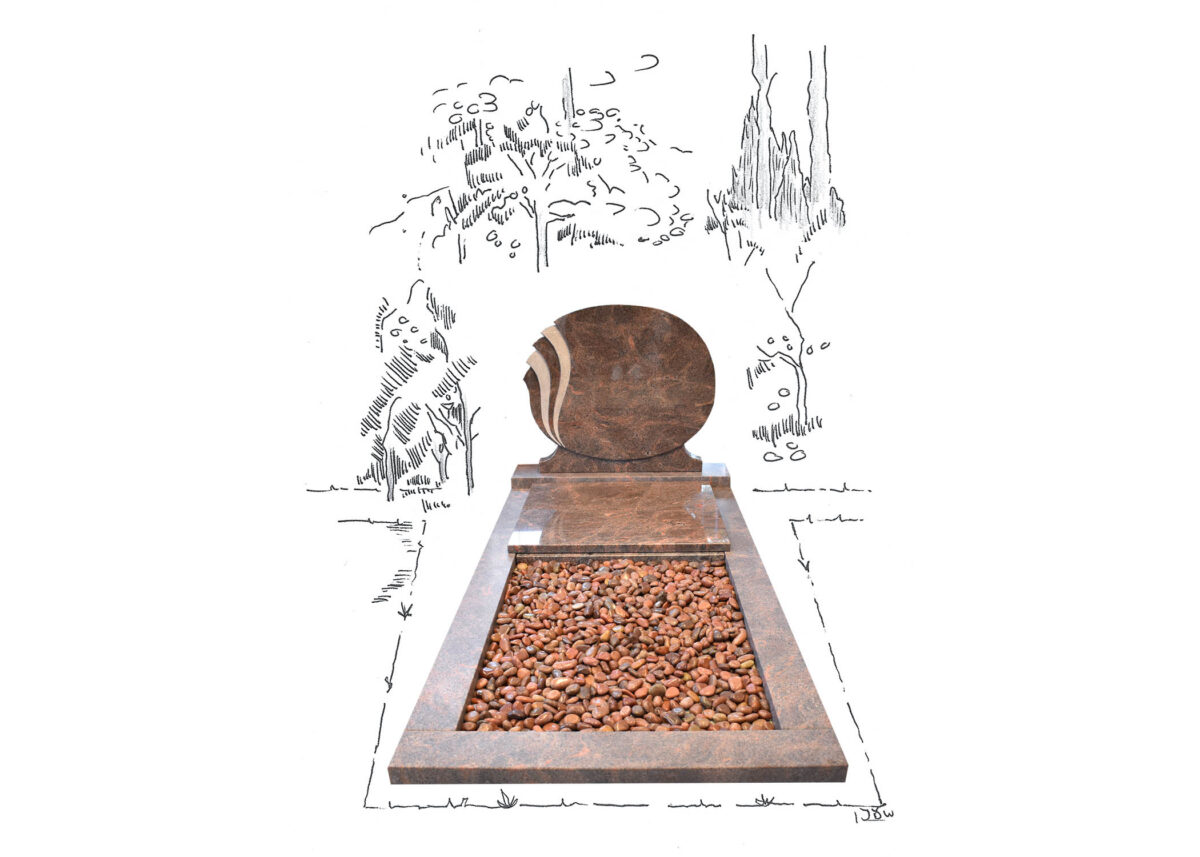Himalaya compleet monument met waaier | album.alphanatuursteen.nl